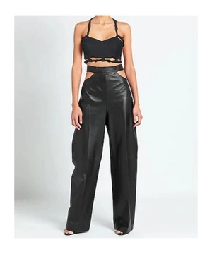 GANNI Halterneck Cropped Top