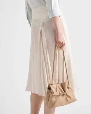 Prada Floral Jacquard Asymmetrical Skirt