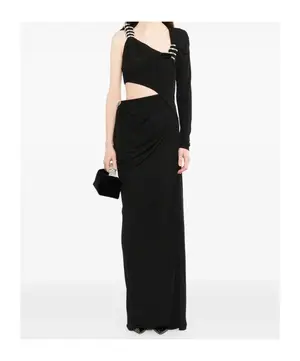 Christopher Esber Asymmetrical Torso Maxi Dress