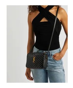 Saint Laurent Lou Quilted Leather Cross-body Bag