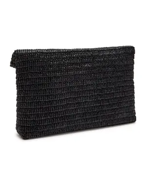 Saint Laurent Envelope Suede Pouch
