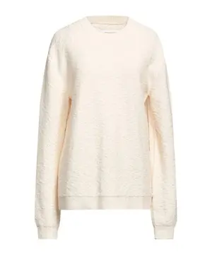 MAISON MARGIELA Solid Color Knit Sweater - White