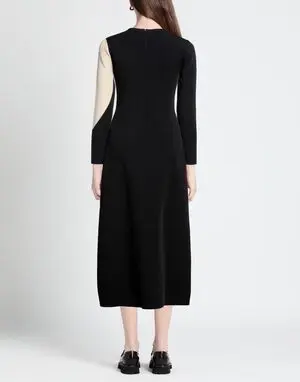 Tory Burch Color-blocked Long Sleeve Dress
