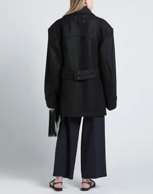 MAISON MARGIELA Double-breasted Felt Coat