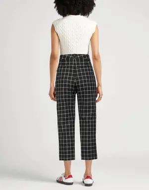 Marni Plaid Cropped Trousers