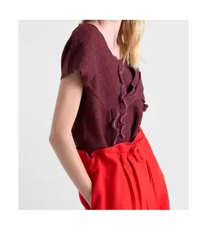 Prada Shetland Wool Top