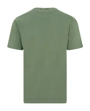 Stone Island Logo-embroidered Crewneck T-shirt