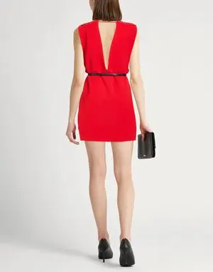 Sportmax Minimalist Solid Color Dress