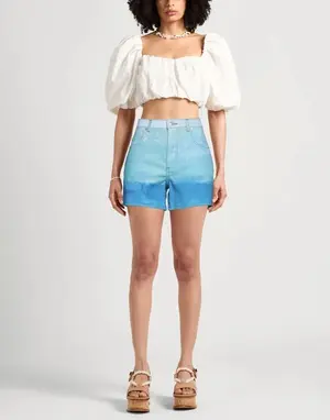 Marni Tie-dyed Denim Shorts