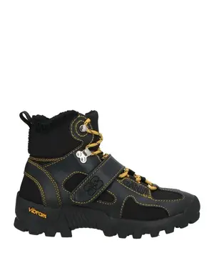 GANNI Lace-up Hiking Boots With Vibram Sole