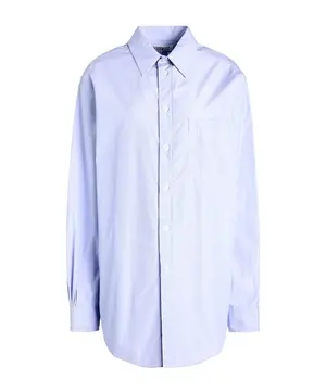 MAISON MARGIELA Solid Colour Shirts - Blue