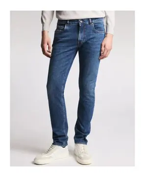 FAY Slim Fit Denim Jeans - Blue