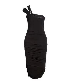 Isabel Marant Étoile One-shoulder Midi Dress - Black