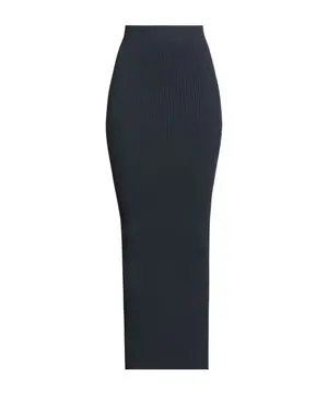 Max Mara Max Mara Ribbed Knit Pencil Skirt Black