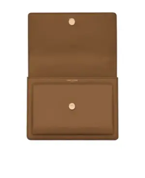 Saint Laurent Sunset Chained Medium Shoulder Bag - Brown