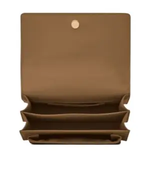 Saint Laurent Sunset Chained Medium Shoulder Bag - Brown