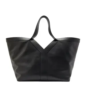 Saint Laurent Leather Tote Bag