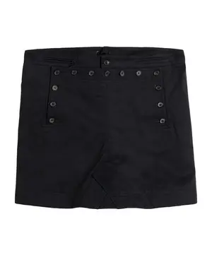 MAISON MARGIELA Minimalist Solid Color Bodysuit - Black