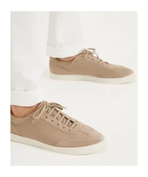 Brunello Cucinelli Round Toe Lace-up Sneakers