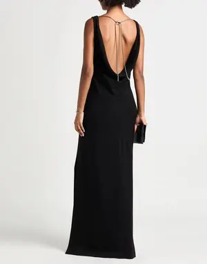Max Mara Square Neckline Maxi Dress