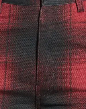 MAISON MARGIELA Gabardine Skinny Trousers With Tartan Pattern