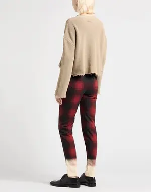 MAISON MARGIELA Gabardine Skinny Trousers With Tartan Pattern