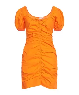 GANNI Scoop Neckline Bodycon Dress