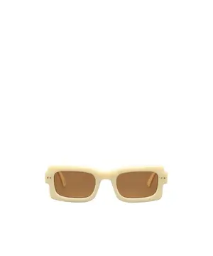 Marni Minimalist Geometric Sunglasses - Brown