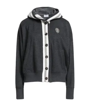 Brunello Cucinelli Hooded Knitwear - Black