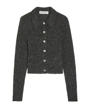 Our Legacy Mazzy Alpaca-blend Cardigan - Black