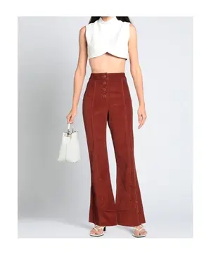 Farm Rio Button-detailed Flare Trousers