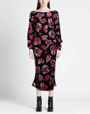Marni Floral Long Sleeve Dress