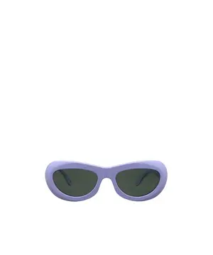 Marni Oval Plastic Eyeglasses