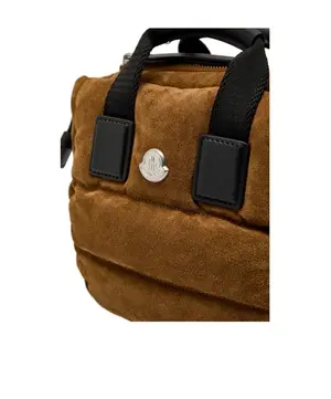 Moncler Suede Crossbody Bag