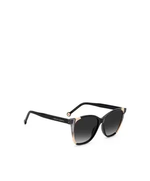 Carolina Herrera Square Frame Sunglasses With Logo Detail