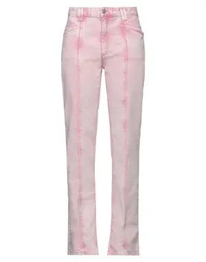Isabel Marant Étoile High-waisted Stretch Tapered Leg Trousers With Cuffed Hems