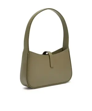 Saint Laurent Le 5 À 7 Mini Leather Top Handle Bag