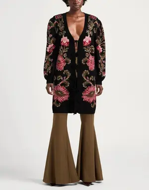 Farm Rio Floral-print Cardigan