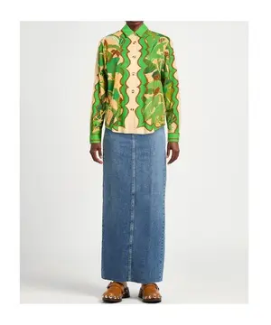 Farm Rio Printed Long-sleeved Shirt