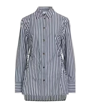GANNI Striped Poplin Shirt