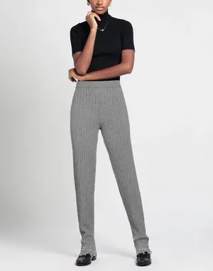 Marni Ribbed Wool Pants With Embellished Cuffs