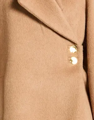 GANNI Belted Long Sleeve Coat