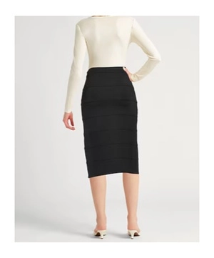 Max Mara Synthetic Jersey Pencil Midi Skirt
