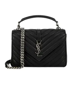 Saint Laurent College Medium Leather Shoulder Bag