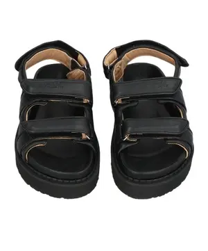 Isabel Marant Étoile Minimalist Leather Sandals - Black