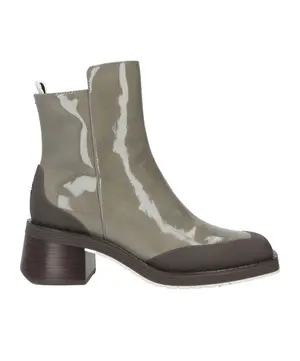 Tory Burch Round-toe Ankle Boots - Grey
