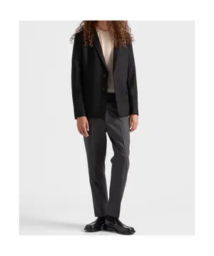 Prada Single-breasted Wool Blend Jacket