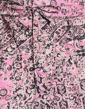 Isabel Marant Étoile Stylish Floral Print Tapered Pants