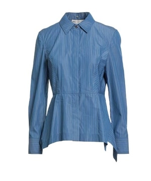 Tory Burch Striped Long Sleeve Shirt