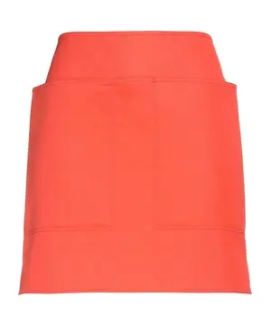 Max Mara Solid Color Twill Pants - Orange